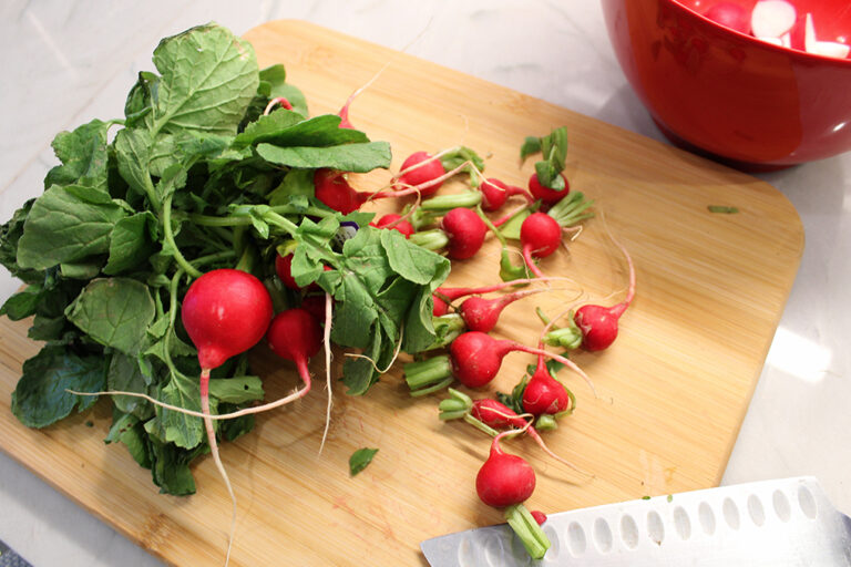 Chicken with Radish Scallion Dressing - Refinelife